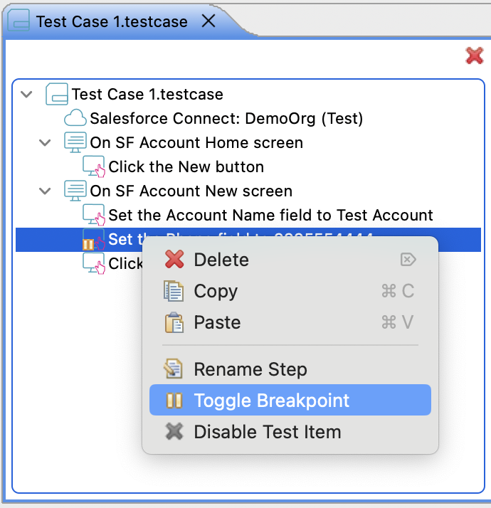Debugging Tests Provar Documentation